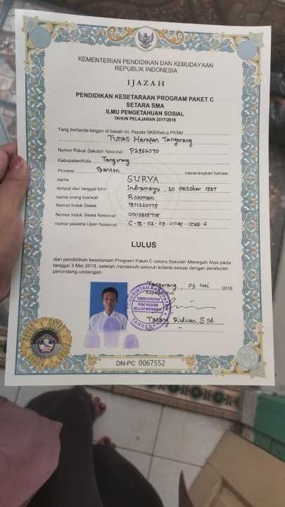 Dokumen ijazah | Lazada Indonesia