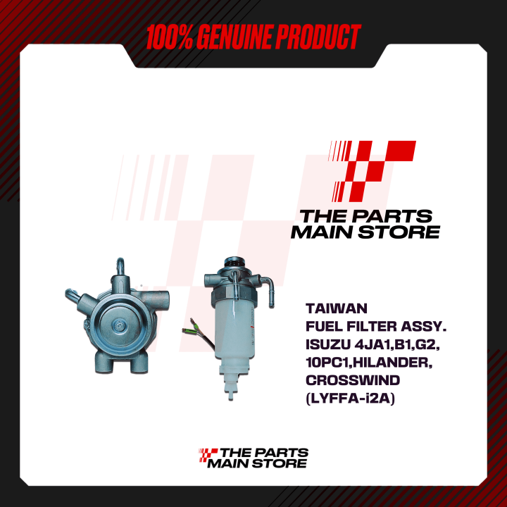 TAIWAN/CIRCUIT FUEL FILTER ASSEMBLY/FUEL FEED PUMP/OIL & WATER SEPARATOR ISUZU 4JA1,4JB1,4JG2 ...