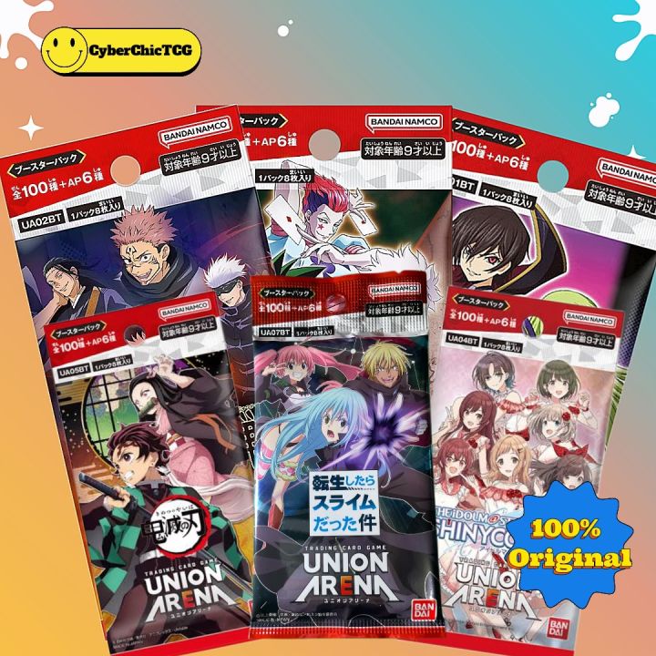Union Arena Trading Card Game Booster Pack | Lazada PH