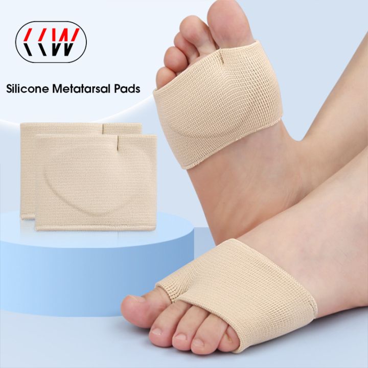 CCW 2PCS Gel Metatarsal Pads of Foot Pain Relief Cushions for ...