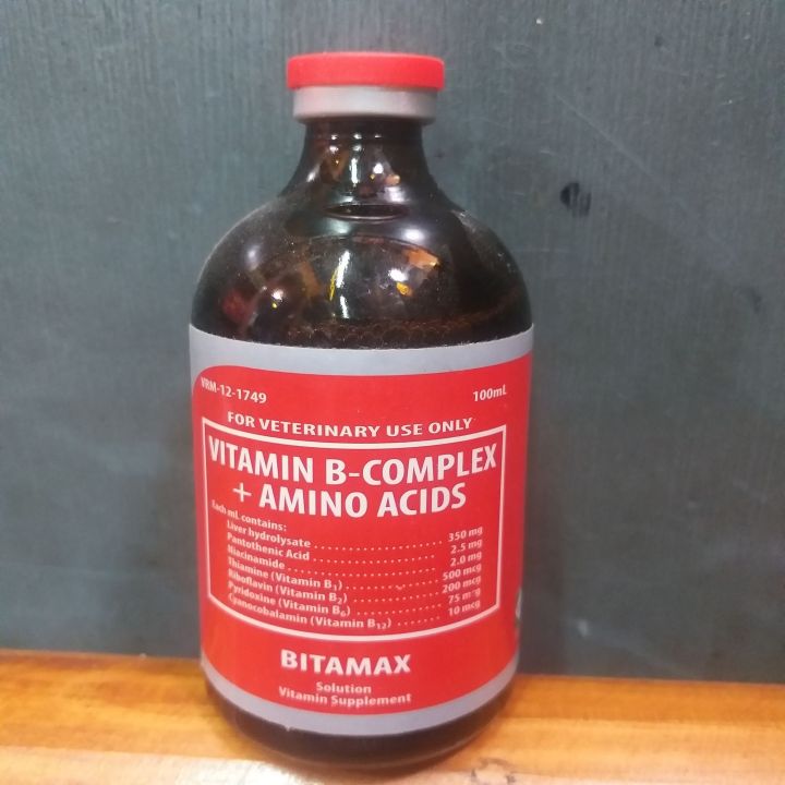 Bitamax Vitamin B- Complex + amino Acid for animals use only | Lazada PH