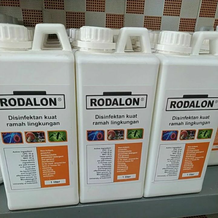 RODALON disinfektan kandang ayam kambing kuda ramah lingkungan 1 liter ...