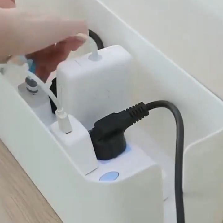 Cable Management Under Desk Cable Organizer Cable Management Box Wire ...