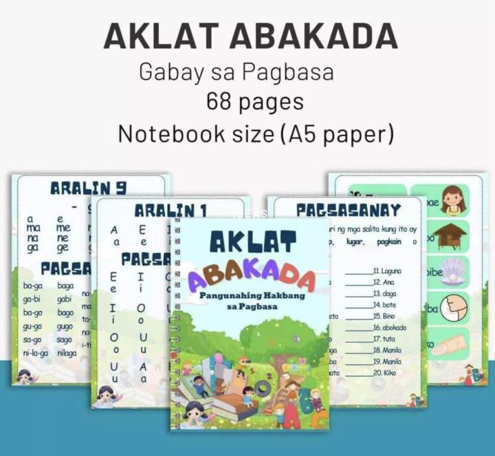 Abakada Educational Notebook | Lazada PH