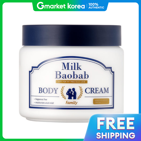 Milk Baobab | Family Body Cream 500g Intense Moisture Smooth Skin ...