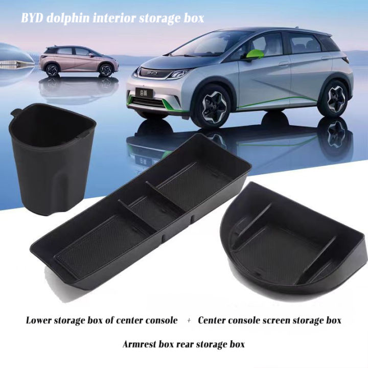 BYD dolphin Armrest box rear storage box BYD dolphin Center console ...