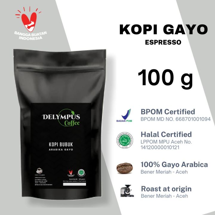 KOPI GAYO ESPRESSO BUBUK 100 GRAM | Lazada Indonesia