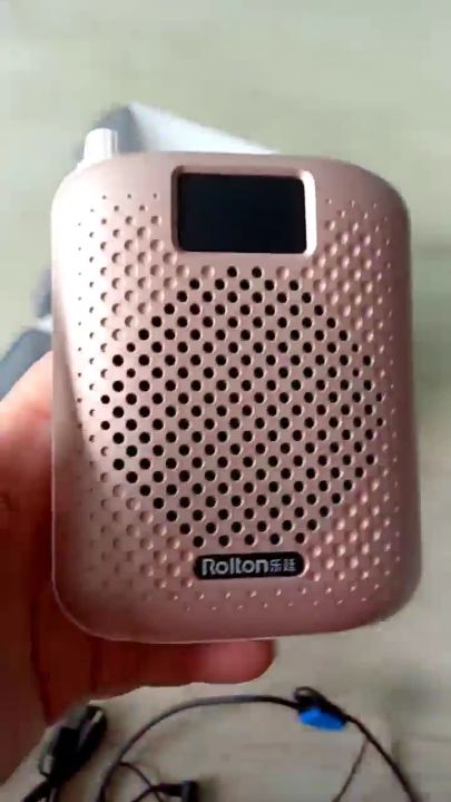Rolton K500 Portable Bluetooth Loud Speaker Mini Voice Amplifier ...