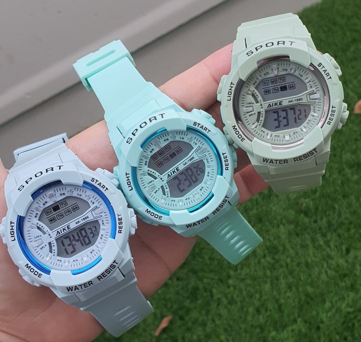 World Times นาฬิกาข้อมือ ผู้หญิง เด็กใส่ได้ AIKE แบรนด์แท้ นาฬิกาแฟชั่น ...