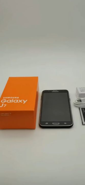ต้นฉบับ Samsung Galaxy J7 J700F LTE 4กรัมปลดล็อคสองซิม5.5 3MP 16กรัมรอม ...