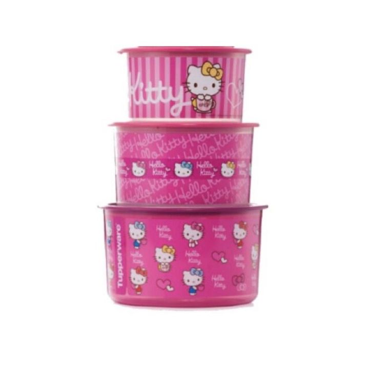 Tupperware Limited Edition Hello Kitty One Touch set - 1 set Choose ...