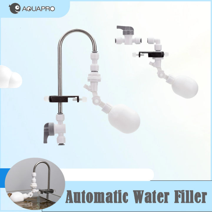 AQUAPRO Refill Ball Float Valve Fish Aquarium Automatic Filler Water ...
