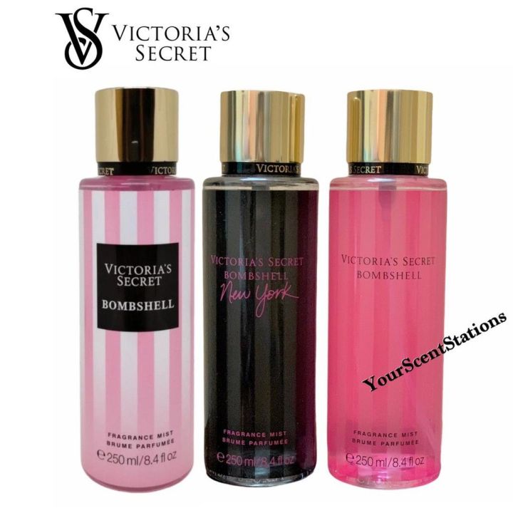 💯% Victoria's Secret_Bombshell Pink | Bombshell New York 250ml Round ...