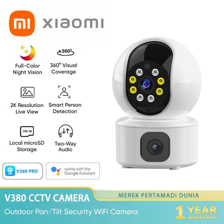 Xiaomi Tapo Dual Lens CCTV Camera Connect Cellphone With Audio and ...