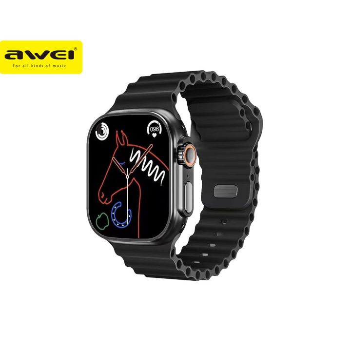 Awei H16 Sports Smartwatch Full Touch Screen Long Battery Life Heart ...
