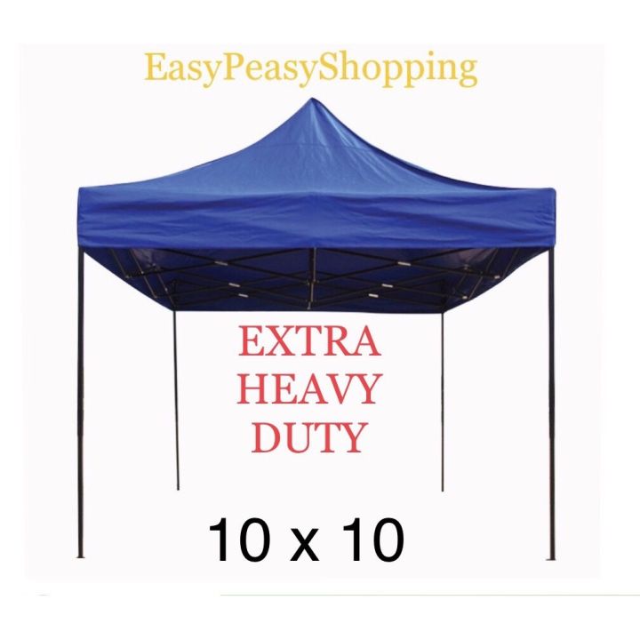 10x10 Extra Heavy Duty Canopy /Pasar Malam Kanopi/Hawker Night Market ...