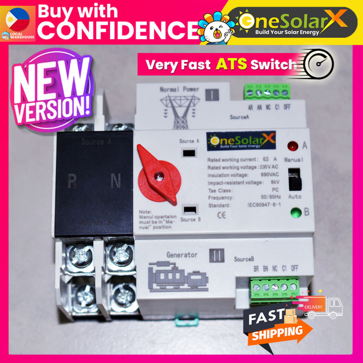 ATS Switch Automatic Transfer Switch Automatic Power Switch Power ...