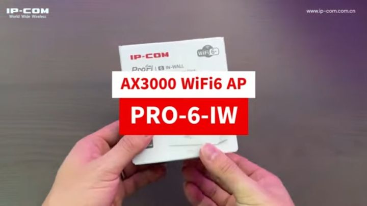 IP-COM ProFi 6 In-Wall AX3000 แอคเซสพอยต์ | Lazada.co.th