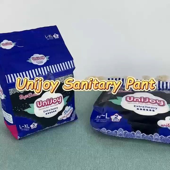 Unijoy Menstrual Pants Sanitary Napkins (2 PCS/1 BAG)Period Underwear ...