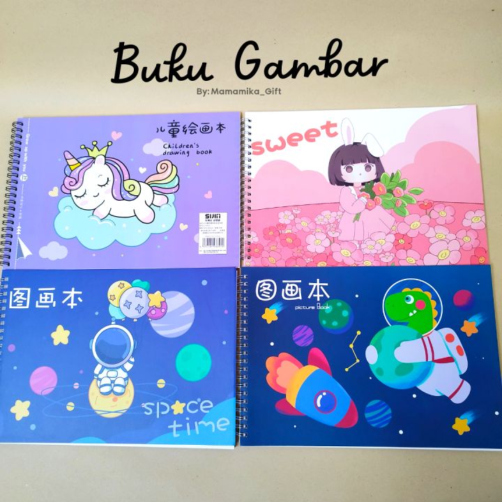 BUKU GAMBAR SEKOLAH / DRAWING BOOK / BUKU SKETSA | Lazada Indonesia