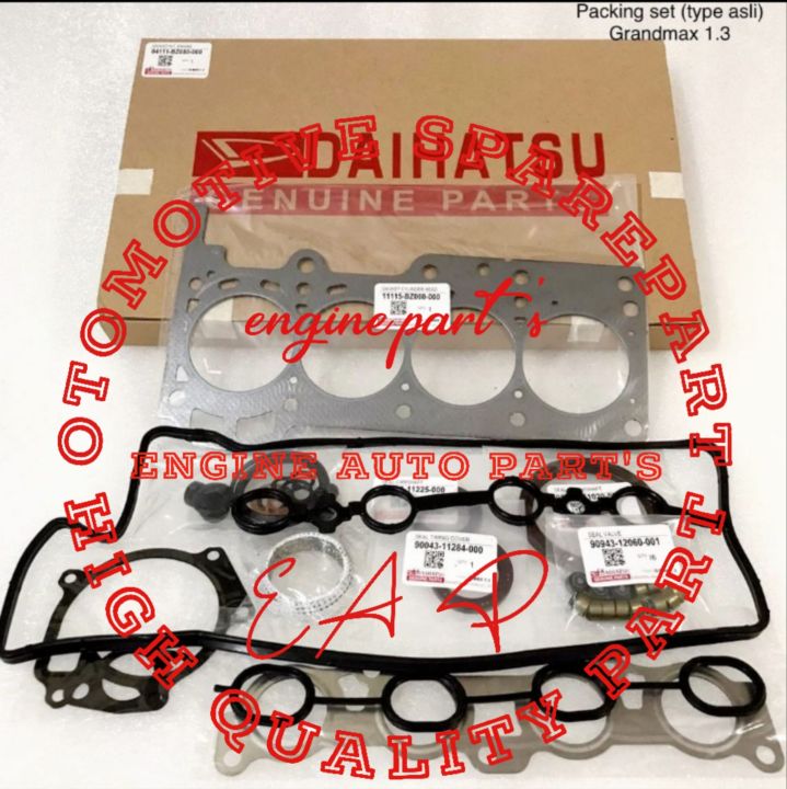 PACKING SET PAKING GASKET FULL SET DAIHATSU GRAND MAX GRAN MAX 1.3CC 1300CC NON VVTI 04111-BZ080 ...
