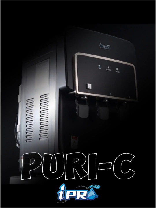 iPRO Puri-C Tabletop Hot Warm Cold Water Dispenser with 4 Stages Halal ...
