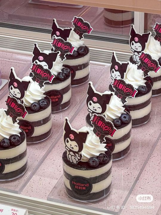 KUROMI THEME cupcake topper (12pcs per pack) | Lazada PH