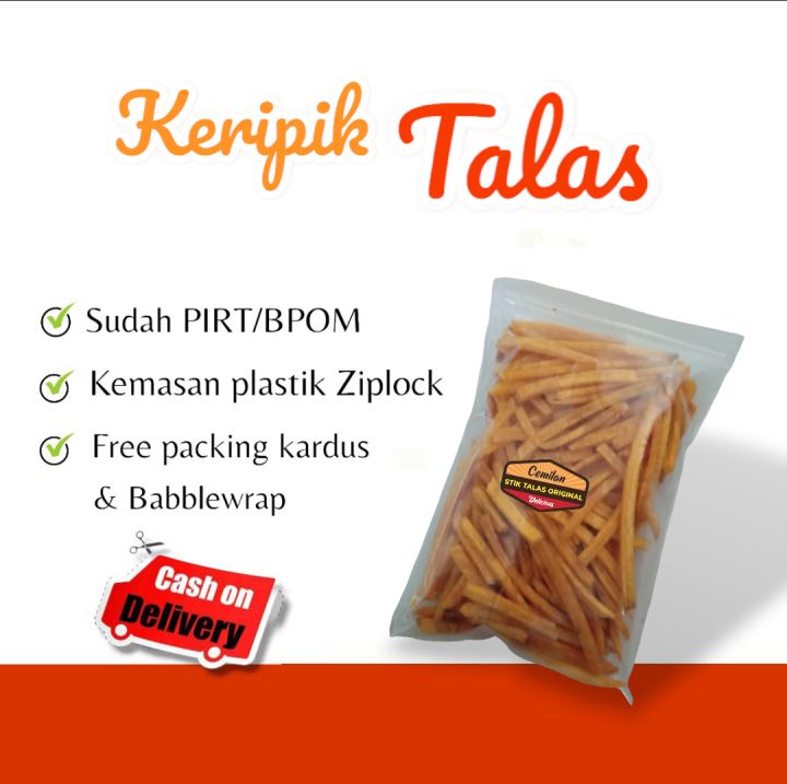 [Delicious Snack] Cemilan Keripik Talas | Makanan Ringan | Lazada Indonesia