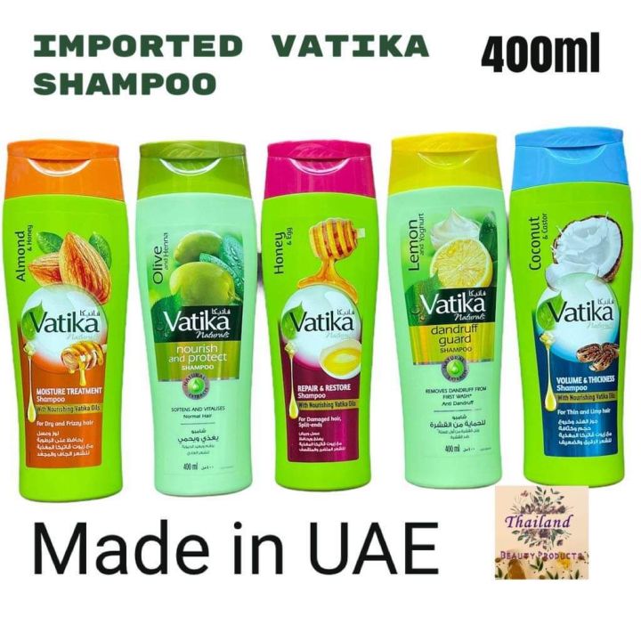 Original Vatika Naturals Shampoo 400ml | Lazada PH