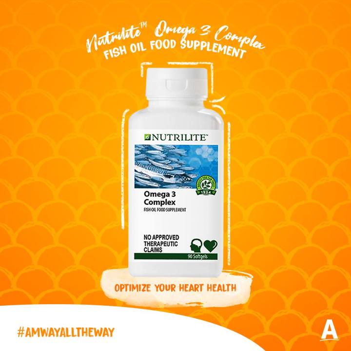 AMWAY NUTRILITE OMEGA 3 COMPLEX SOFTGEL CAPSULE | Lazada PH