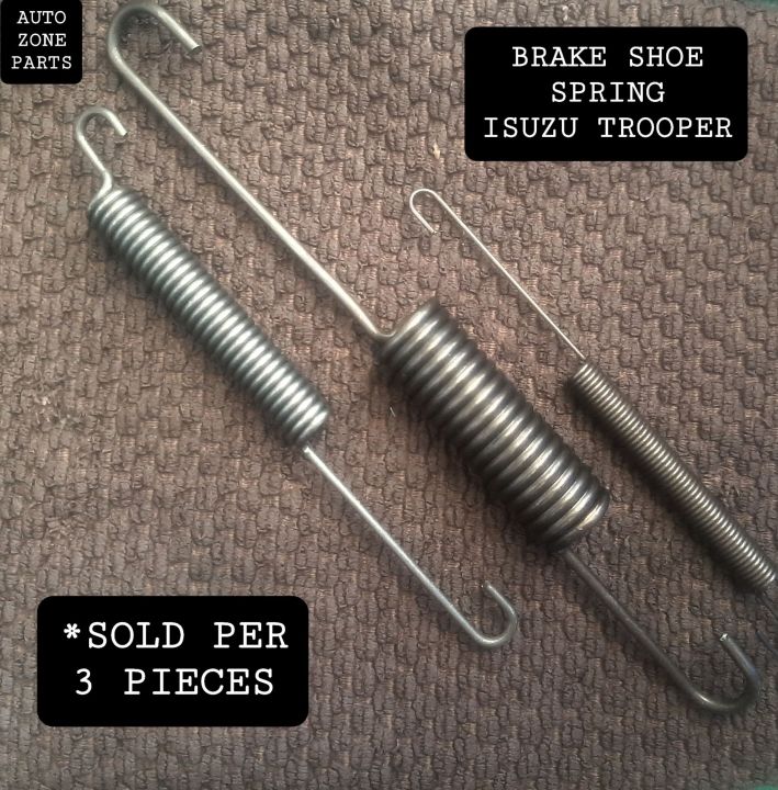3 Pieces Brake Shoe Spring for Isuzu Trooper | Lazada PH