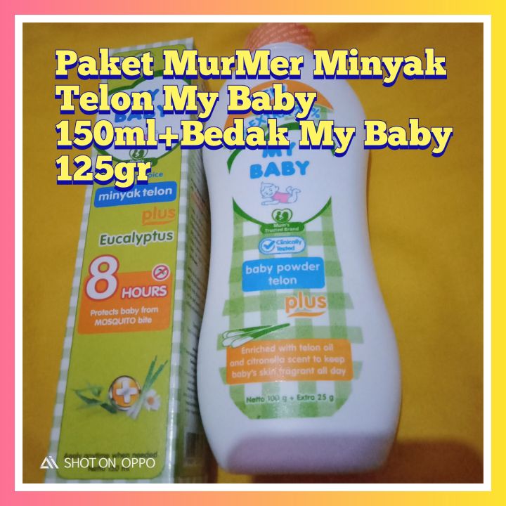 Paket Minyak Telon Eucalyptus dan Bedak My baby | Lazada Indonesia