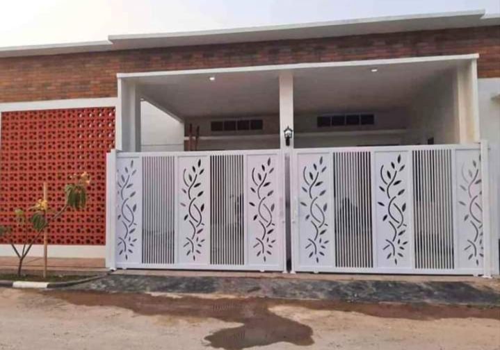 PAGAR - PINTU DORONG - FULL CUTTING LASER MOTIF | Lazada Indonesia