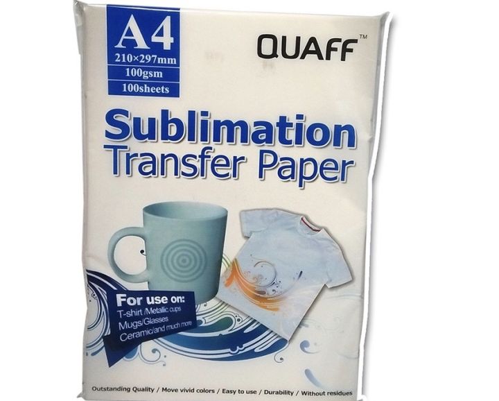 Quaff Sublimation paper a4size 100sheet | Lazada PH