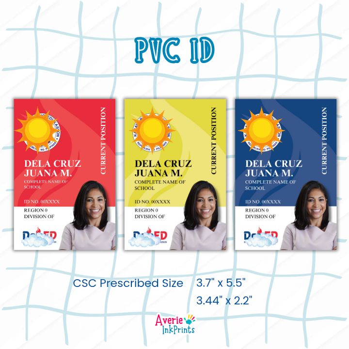 PVC Laminated ID - PVC School ID - Customized PVC id | Lazada PH