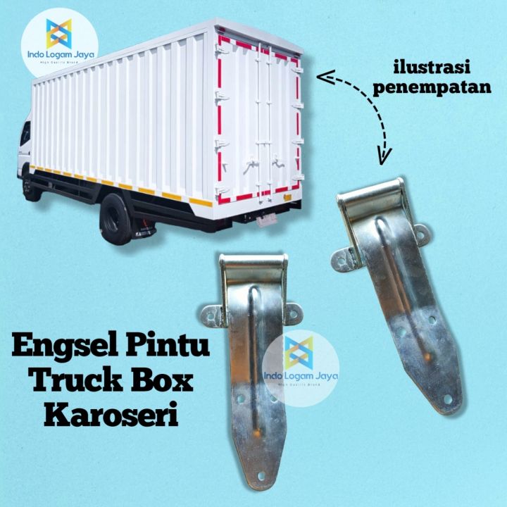 Engsel pintu truck box karoseri Standar tipe C tebal / engsel pintu ...