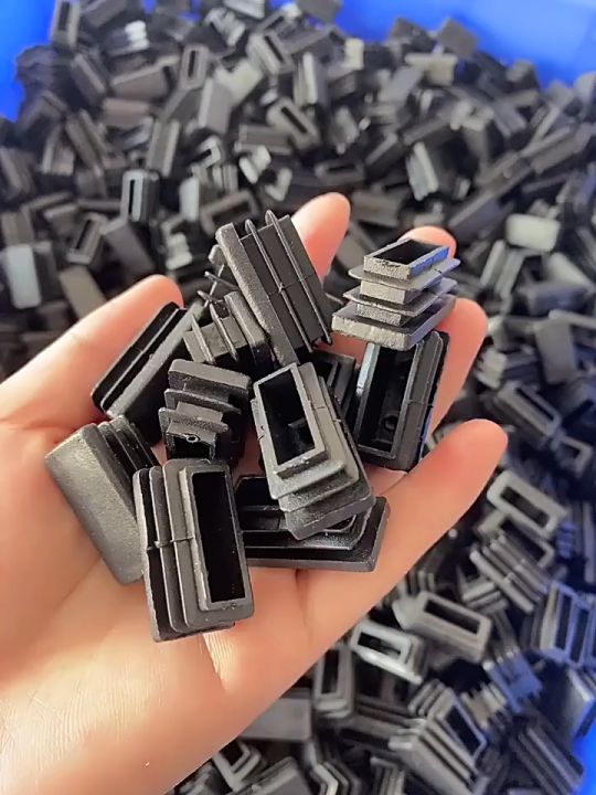 Square/Rectangle Tubular Plastic Plug Caps for Chair Table Furnitures ...