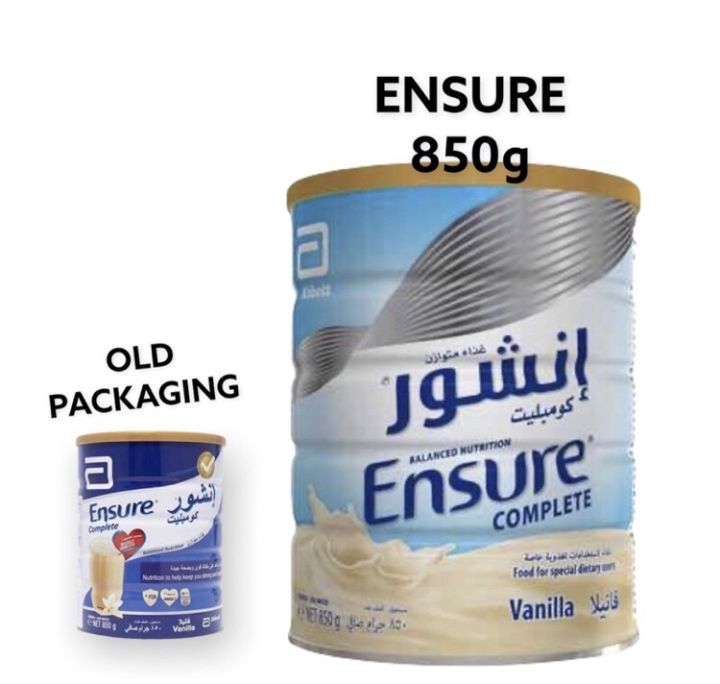 Ensure Complete Milk from UAE 850g Expiry June 2025 | Lazada PH