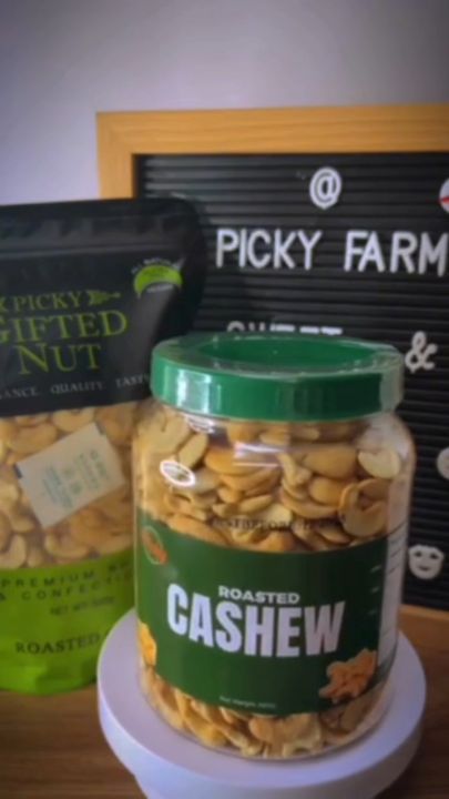 Picky Roasted Cashew - Splits Unsalted Cashew -Nuts | Lazada PH