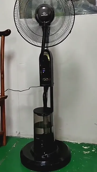 16 inch Water Air Cooler Mist Spray Fan With Remote Control Inverter ...