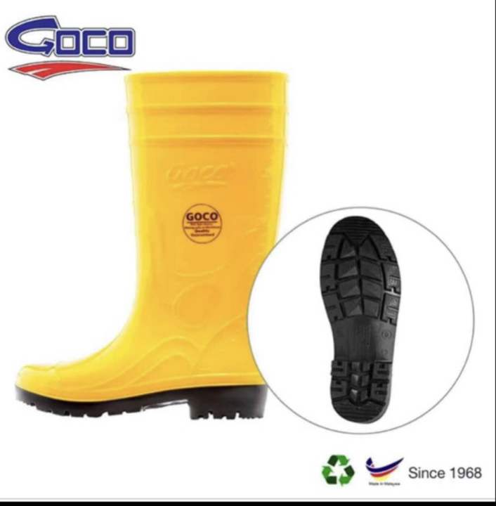 Sepatu Boot Goco kuning Original Malaysia | Lazada Indonesia