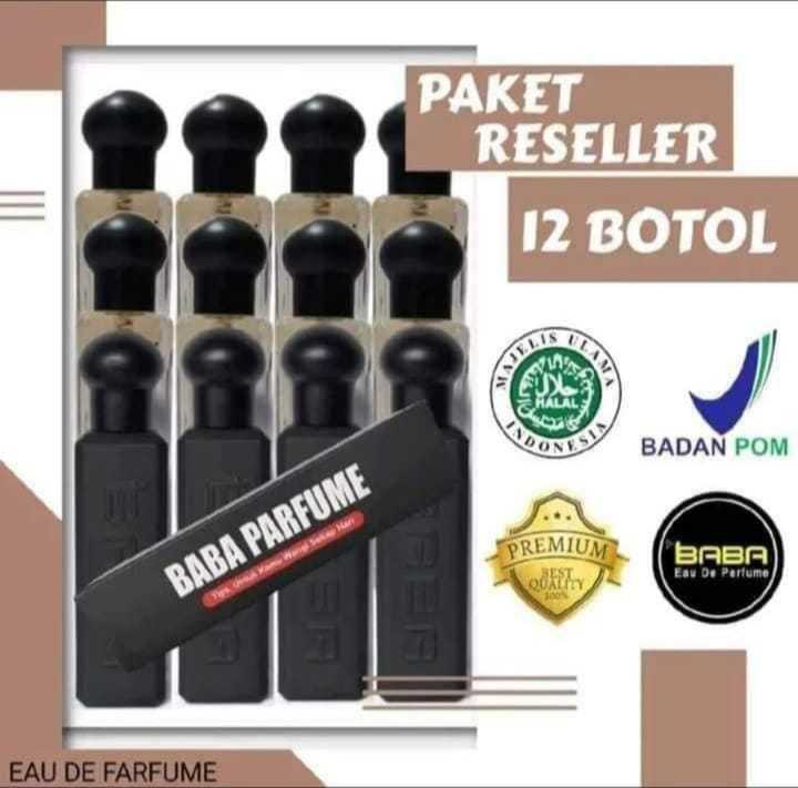BABA PARFUM ORIGINAL PAKET RESELLER 12 BOTOL BEBAS PILIH AROMA | Lazada ...