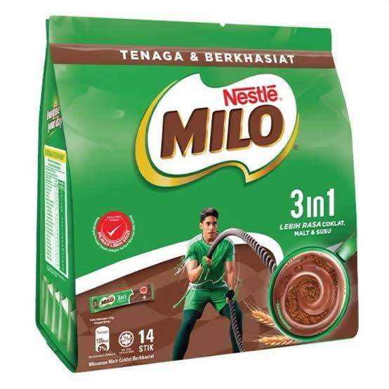 Milo 3 in 1 Chocolate Powder Drink Pack 14 sachets | Lazada PH