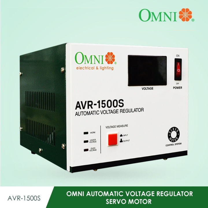 OMNI AVR Automatic Voltage Regulator 500W-5000W | Voltage Stabilizer ...