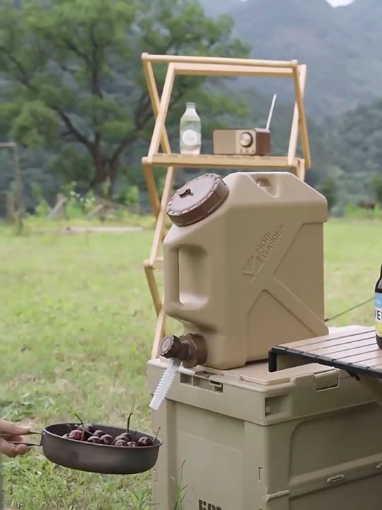 Mobi Garden MUZE Outdoor Water Container 10L 20L Thick Food Grade PE Plastic Material Drinking ...