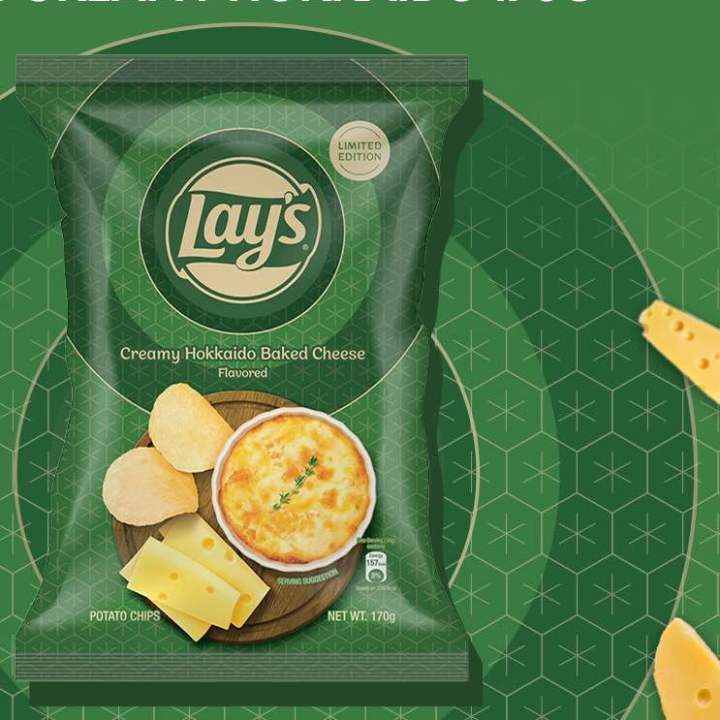 Lay's Potato Chips, 170g - Slow Grilled Lobster/Hokkaido Scallop/Creamy ...