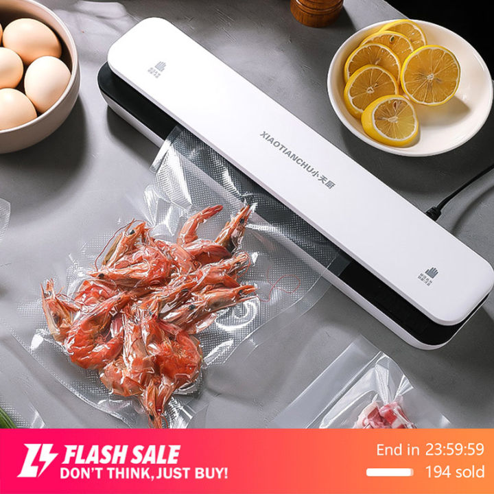 🔝 Original automatic vacuum sealer machine food with plastic sealing bag auto portable dry and ...