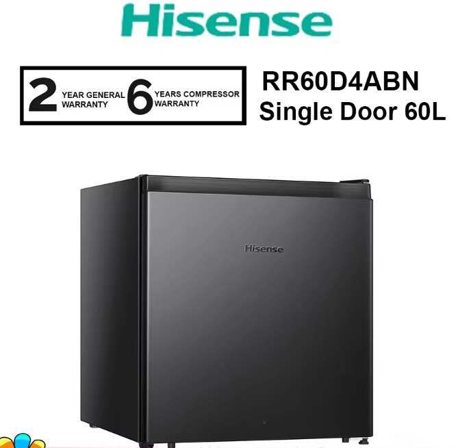 HISENSE Mini Bar Fridges 50L (RR60) | Lazada