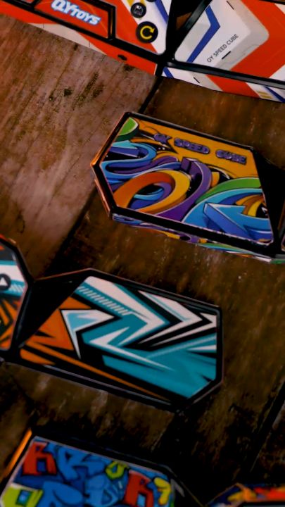 [JPEARLY] Qiyi Personalised Sticker for Qiyi Timer | 4 different design ...