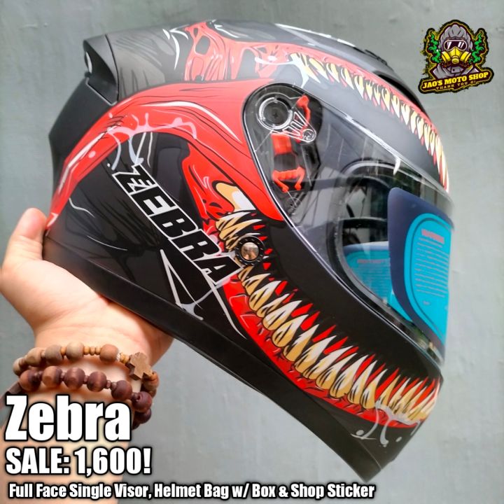 zebra helmet 617 venom full face | Lazada PH
